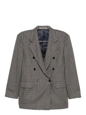 Tagliatore Wool Double-breasted Jacket - Multicolor
