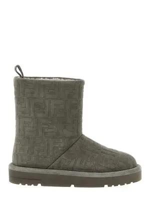 Fendi Apres Chic' Boots - Gray