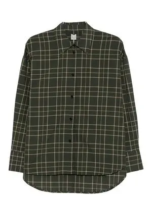 TOTEME Cotton Boxy Shirt - Multicolor