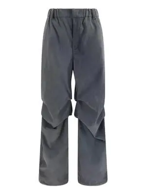 Herno Corduroy-effect Trousers - Grey