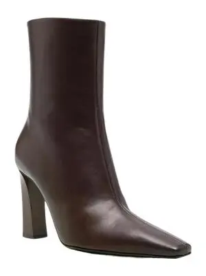 GIUSEPPE ZANOTTI Pointed-toe Leather Boots