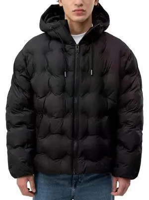 HUGO Quilted Hooded Jacket