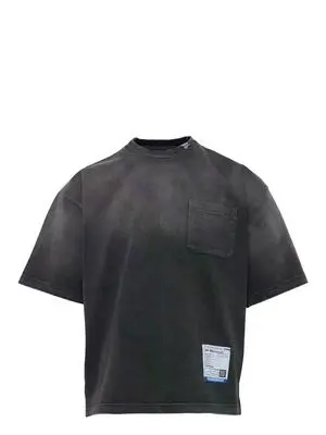 Mihara Yasuhiro Distressed Pocket T-shirt - Black