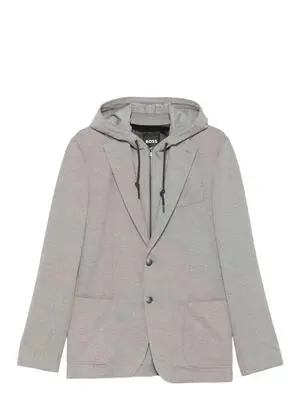 BOSS C-hanry Hooded Single-breasted Jacket