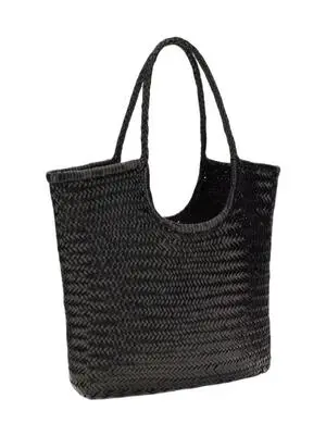 Dragon Diffusion Ns Diagonal Triple Jump Tote Bag - Black