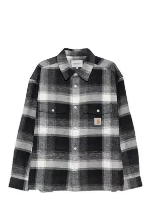 Carhartt Work In Progress Esterson Logo-patch Shirt - Blue
