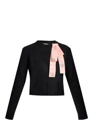 ERDEM Bow-embellishment Cardigan