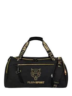 PLEIN SPORT Tiger-motif Duffle Bag - Black