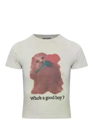 CARNE BOLLENTE Graphic-print T-shirt - Grey