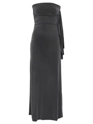 SAMSOE SAMSOE Sasusu Ruched Draped Maxi Dress