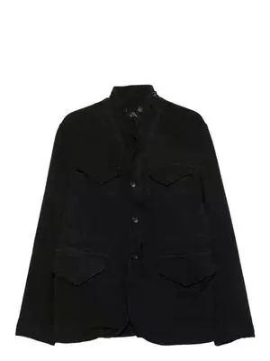 Junya Watanabe Button-up High-neck Jacket - Black
