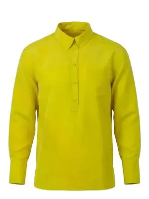 Valentino Garavani Button-fastening Pocket Blouse - Yellow