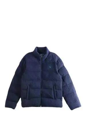 POLO RALPH LAUREN Cable-knit Padded Sweater Jacket