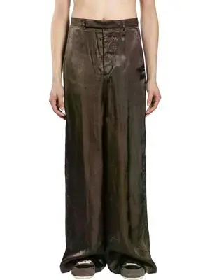 Rick Owens Temple Trousers - Brown