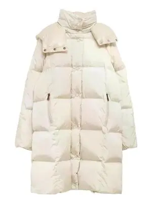 MONCLER Little Square Quilted Hooded Coat