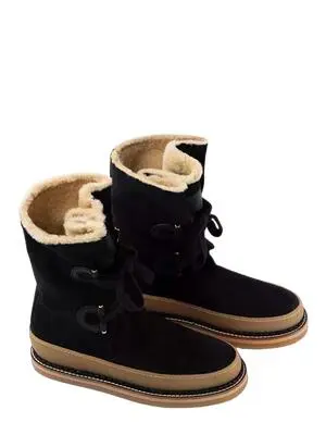 SALVATORE FERRAGAMO Round-toe Boots