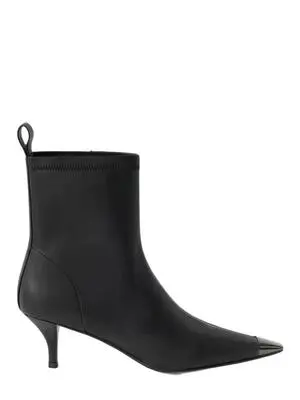Furla Metal Ankle Boots - Black