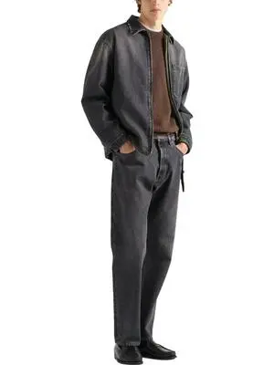 Prada Re-cashmere Crew-neck Sweater - Brown
