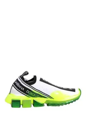 Dolce & Gabbana Sorrento Logo-print Sneakers White