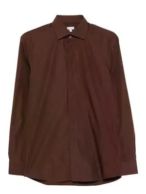 CARUSO Concealed-front Shirt