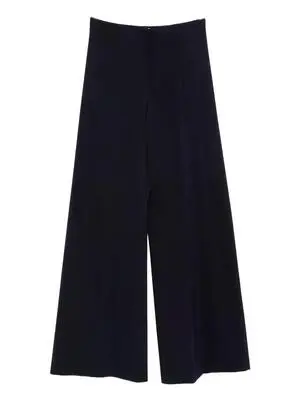 Liviana Conti Wide-leg Tailored Trousers - Blue