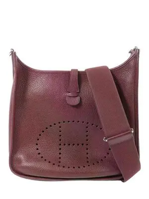 Hermès Pm Evelyne Shoulder Bag - Red