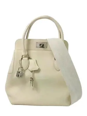 Hermès Toolbox 26 Handbag - Neutrals