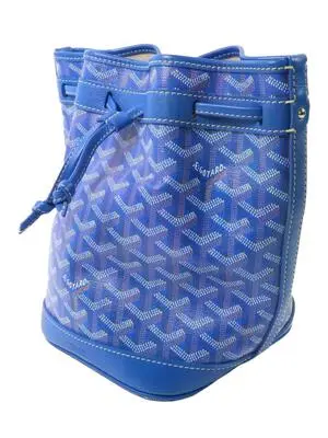 Goyard Pm Petit Flot Bucket Bag - Blue