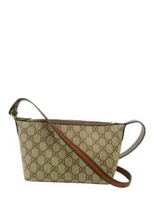 Gucci Ophidia Gg Shoulder Bag Brown