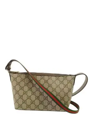 Gucci Ophidia Gg Shoulder Bag Brown