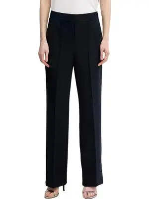 MARC AUREL Pressed-crease Straight-leg Trousers - Blue