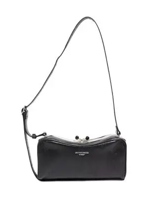 ANN DEMEULEMEESTER Metal-frame Shoulder Bag - Black