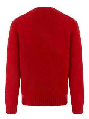 Polo Ralph Lauren Martini Bear Jumper - Red