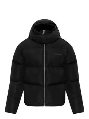 OFF-WHITE Hooded Puffer Jacket