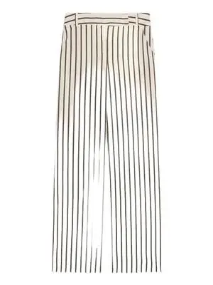 PENNYBLACK Villa Striped Trousers - Neutrals