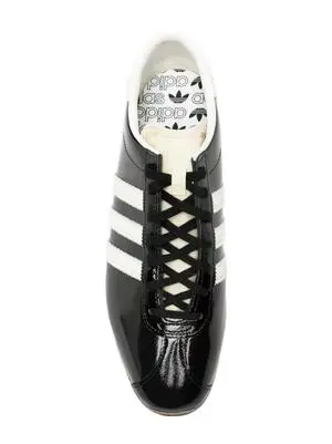 Adidas Paris Patent-leather Sneakers Black