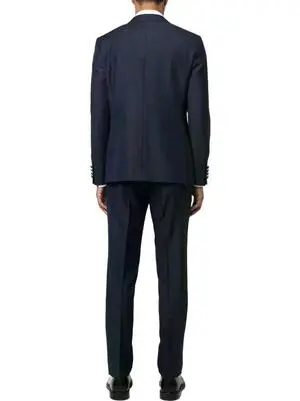 Canali Peak-lapels Single-breasted Suit - Blue