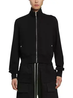 Rick Owens Zip-up Sweater - Black
