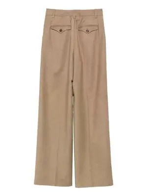 Barena Venezia Nini Pressed-crease Trousers - Neutrals