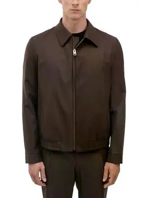 Hugo Zip-up Jacket - Brown