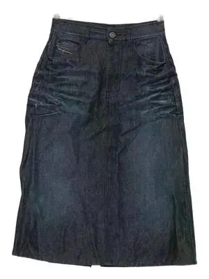 DIESEL® Faded Denim Skirt