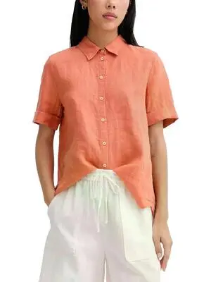 Marc O'polo Short-sleeve Shirt - Orange