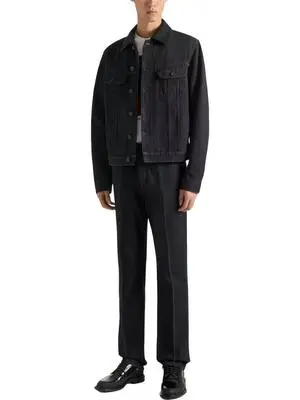 GIVENCHY Straight Fit Jeans With Crease Effect