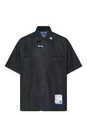 Mihara Yasuhiro In-stru(men-tal) Denim Shirt Grey