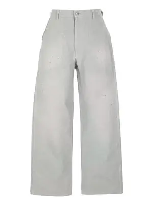 MAISON MARGIELA Paint-splatter Wide-leg Trousers