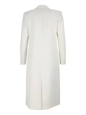 Elisabetta Franchi Double-breasted Peaked-lapels Coat - Neutrals