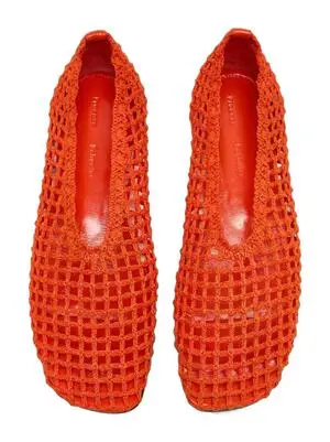 PROENZA SCHOULER Crochet Ballet Flats