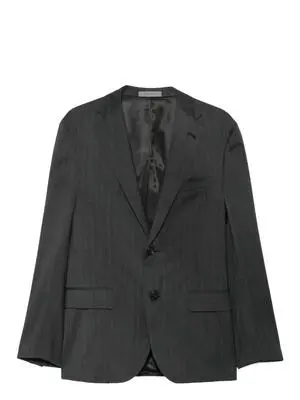 Corneliani Pinstripe-pattern Single-breasted Suit - Grey