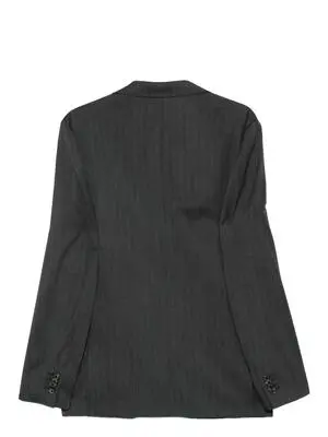 Corneliani Pinstripe-pattern Single-breasted Suit - Grey