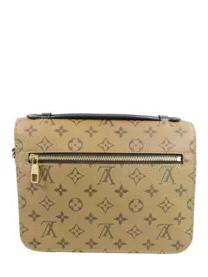 LOUIS VUITTON Pochette Metis Monogram-reverse Shoulder Bag - Brown